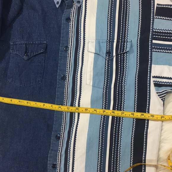 Vintage | Shirts | Vintage Two Tone Mens Button Down | Poshmark